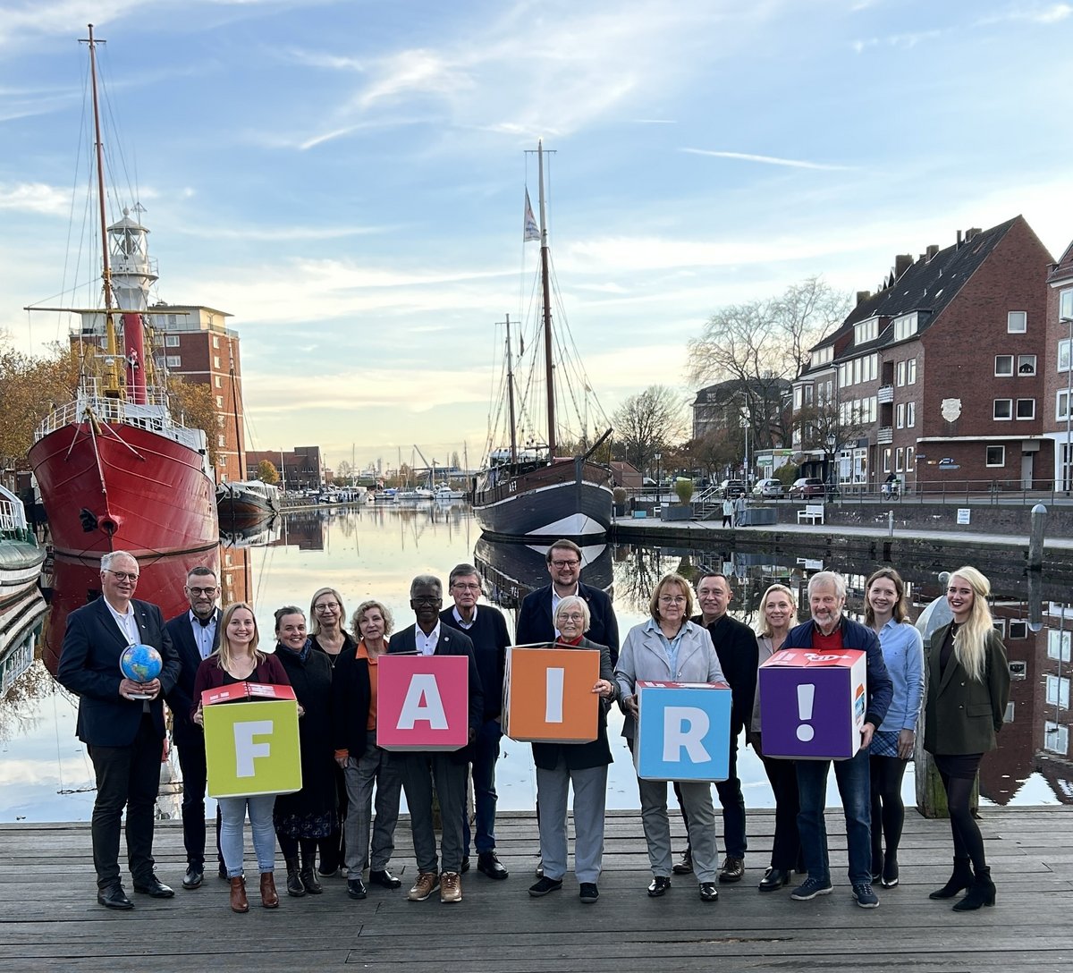 Emden ist seit zehn Jahren Fairtrade-Town | Hochschule Emden/Leer